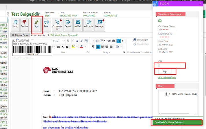 Document Approval / Paraph / Sign Help Guide