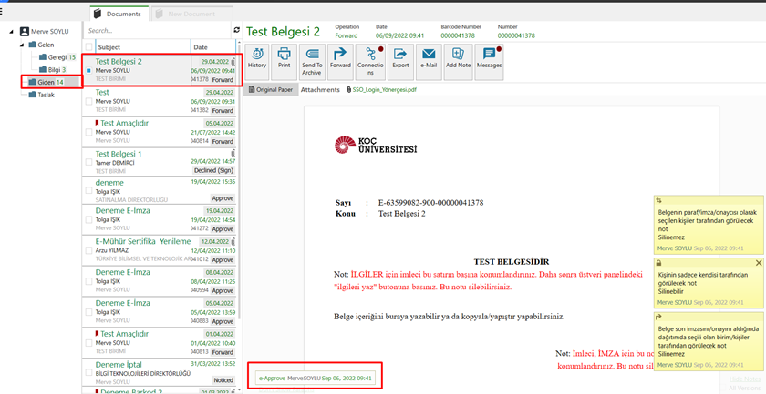 Document Approval / Paraph / Sign Help Guide