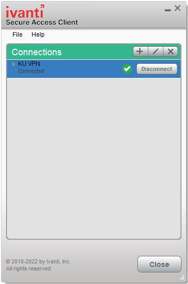 Install and configure Ivanti Secure Access Client on Windows