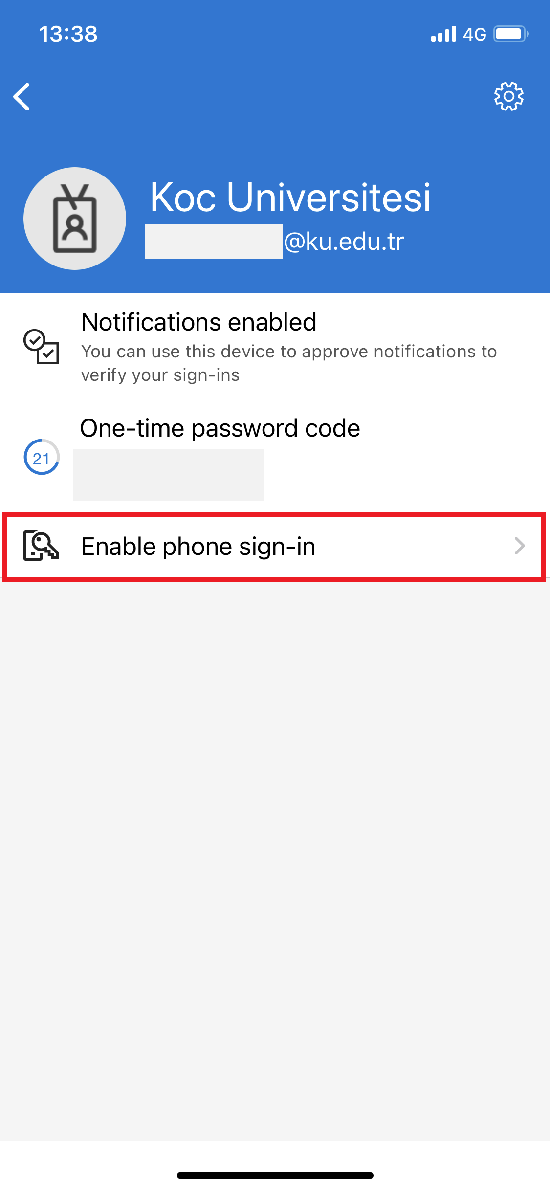 How to passwordless sign in with the Microsoft Authenticator app?