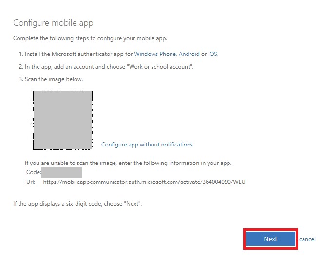 How to set up Multifactor Authentication (Authenticator Application)?