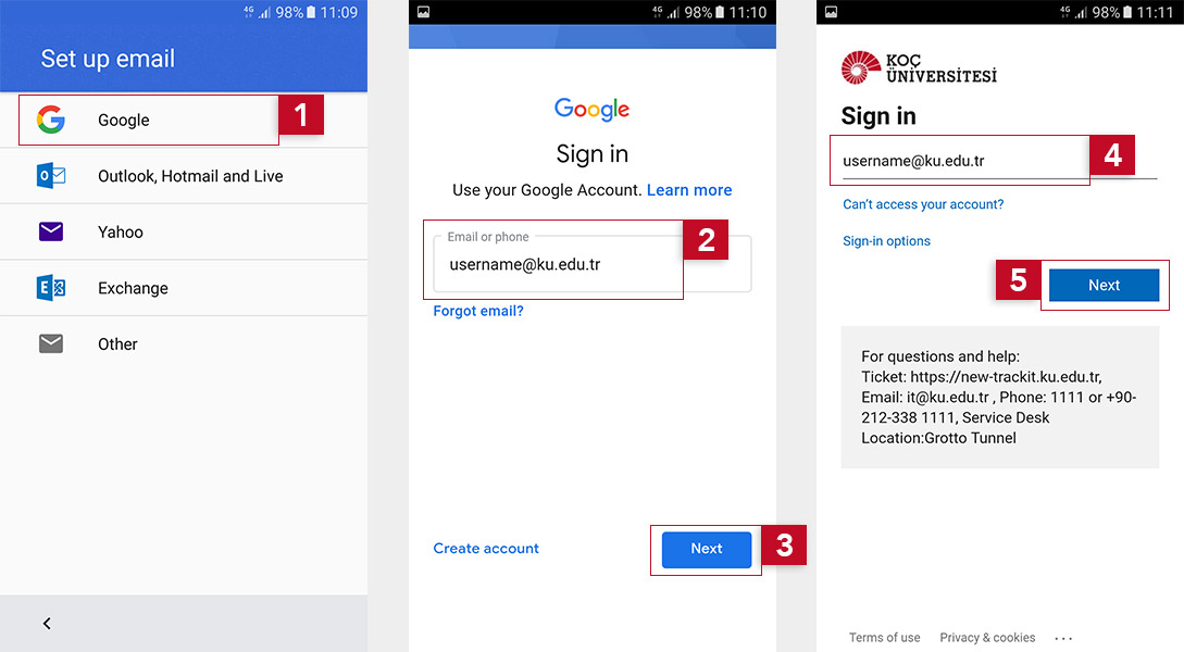 Google Mail: Gmail App on Android