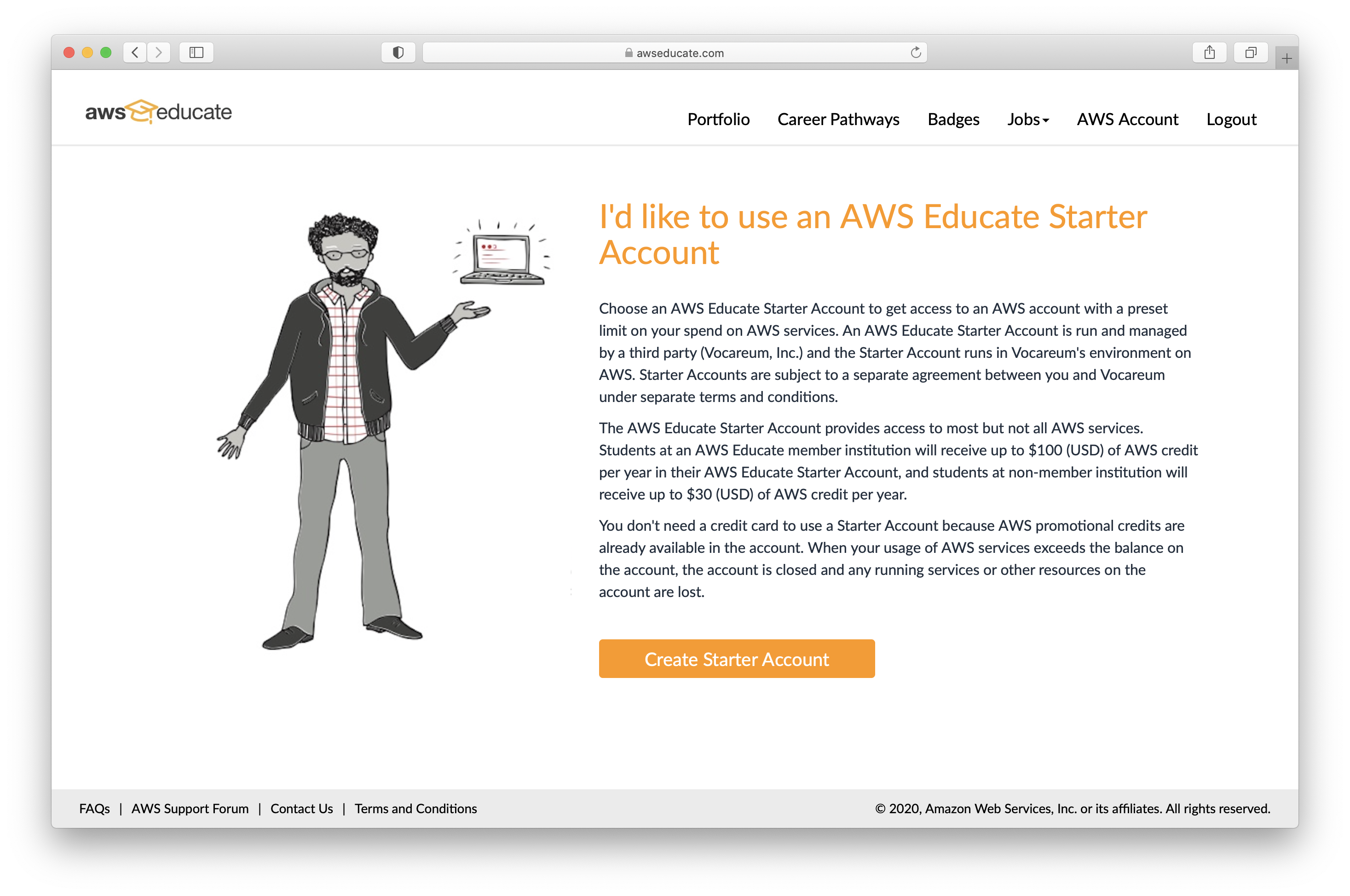 AWS Educate: How to apply AWS Educate as a KU Student