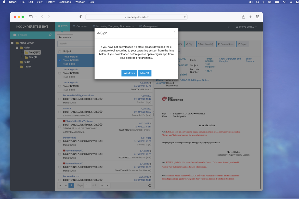 macOS Document Approval / Paraph / Sign Help Guide