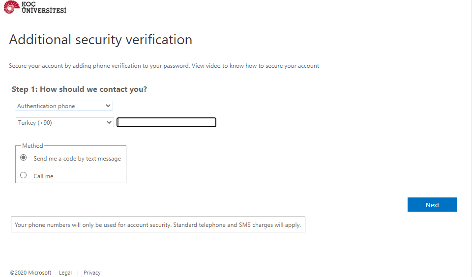 How to set up Multifactor Authentication (SMS)?