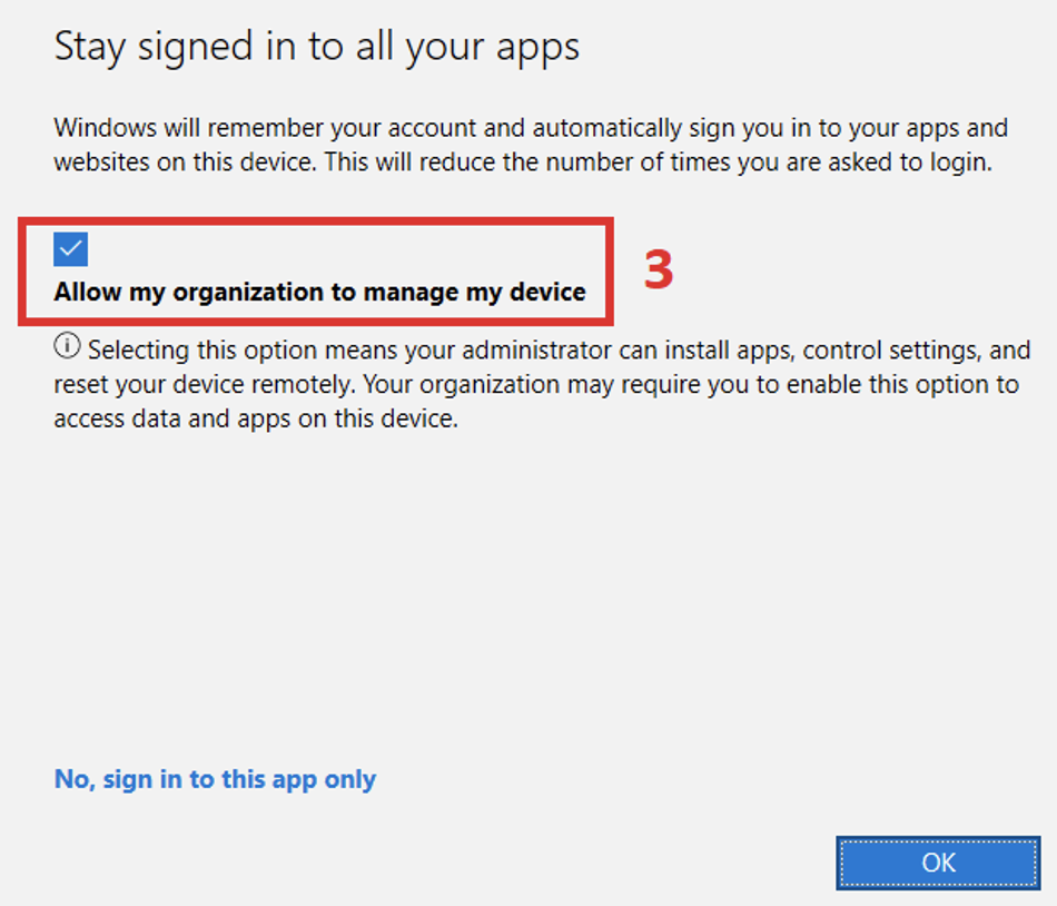 Mobile Device Registration System - Enroll your Windows device