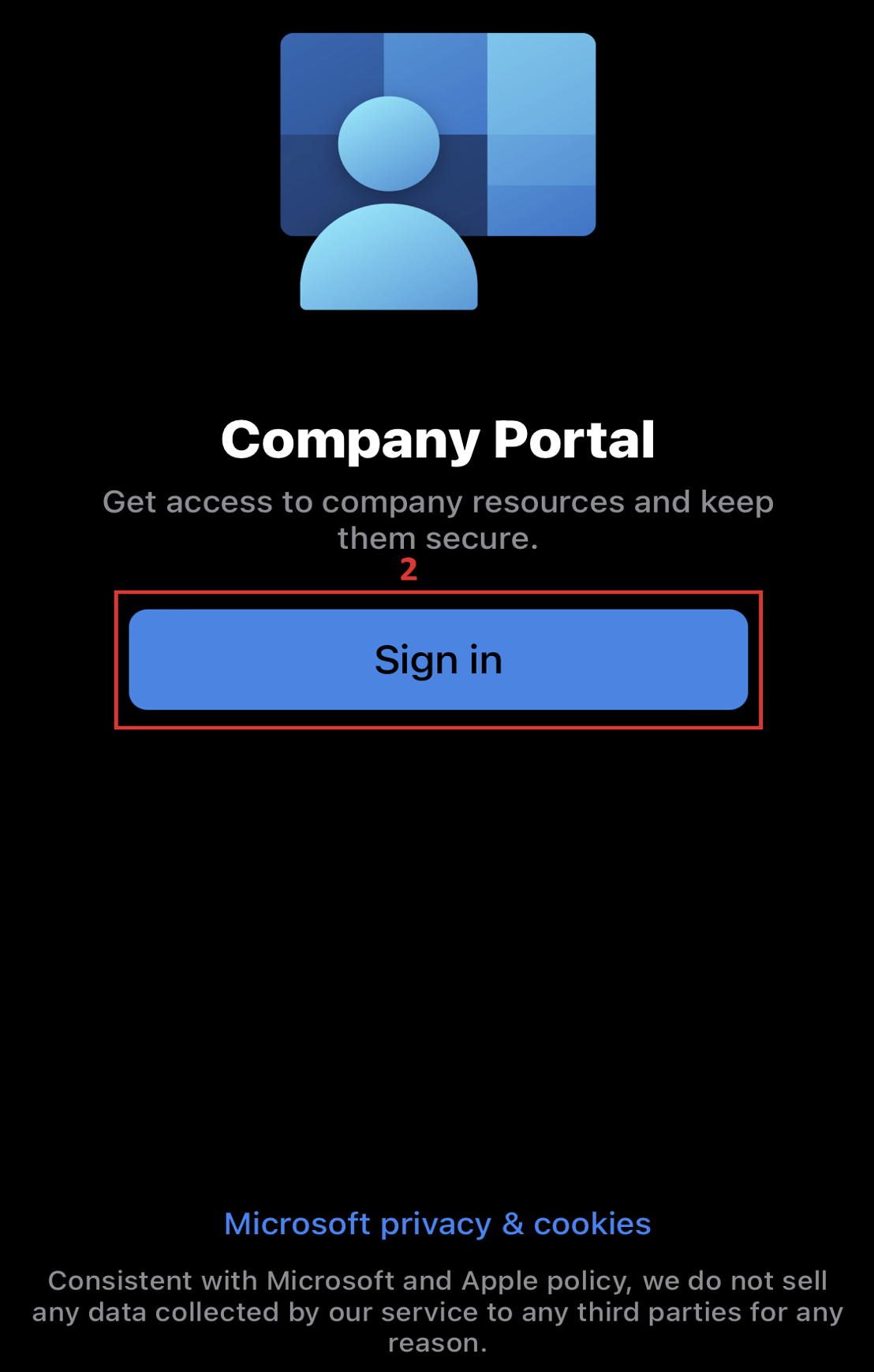Mobile Device Registration System - Enroll your iOS / iPad OS device