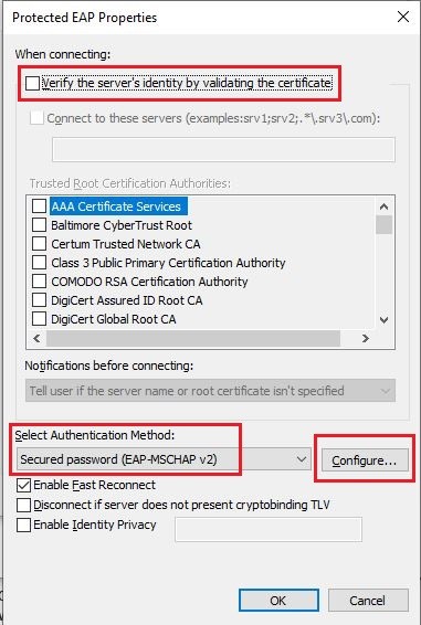 How to connect to the Wired (802.1x) network with your personal Windows ...